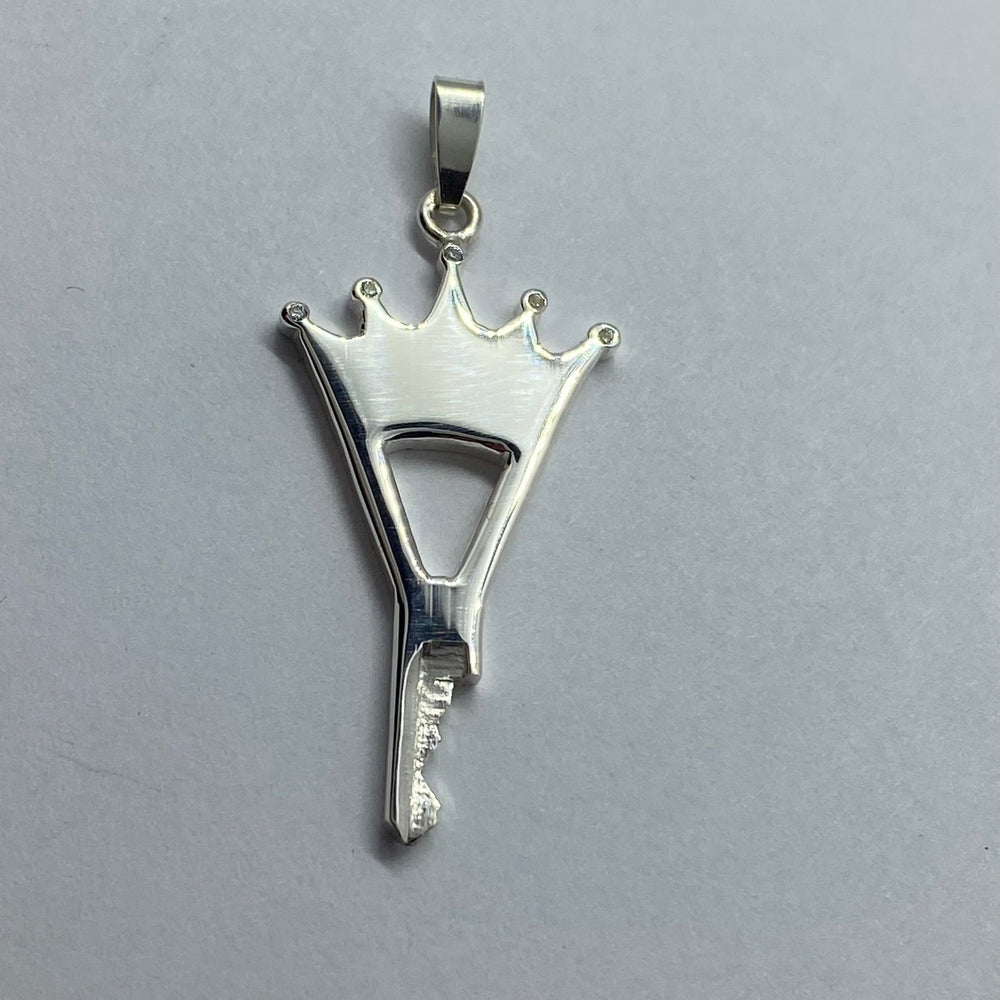 La Regina | silver handmade chastity key | chastity key | keyholder ...